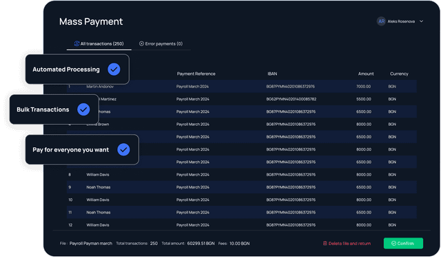 Mass Payments - Bulk Payment Processing for Businesses | Payman